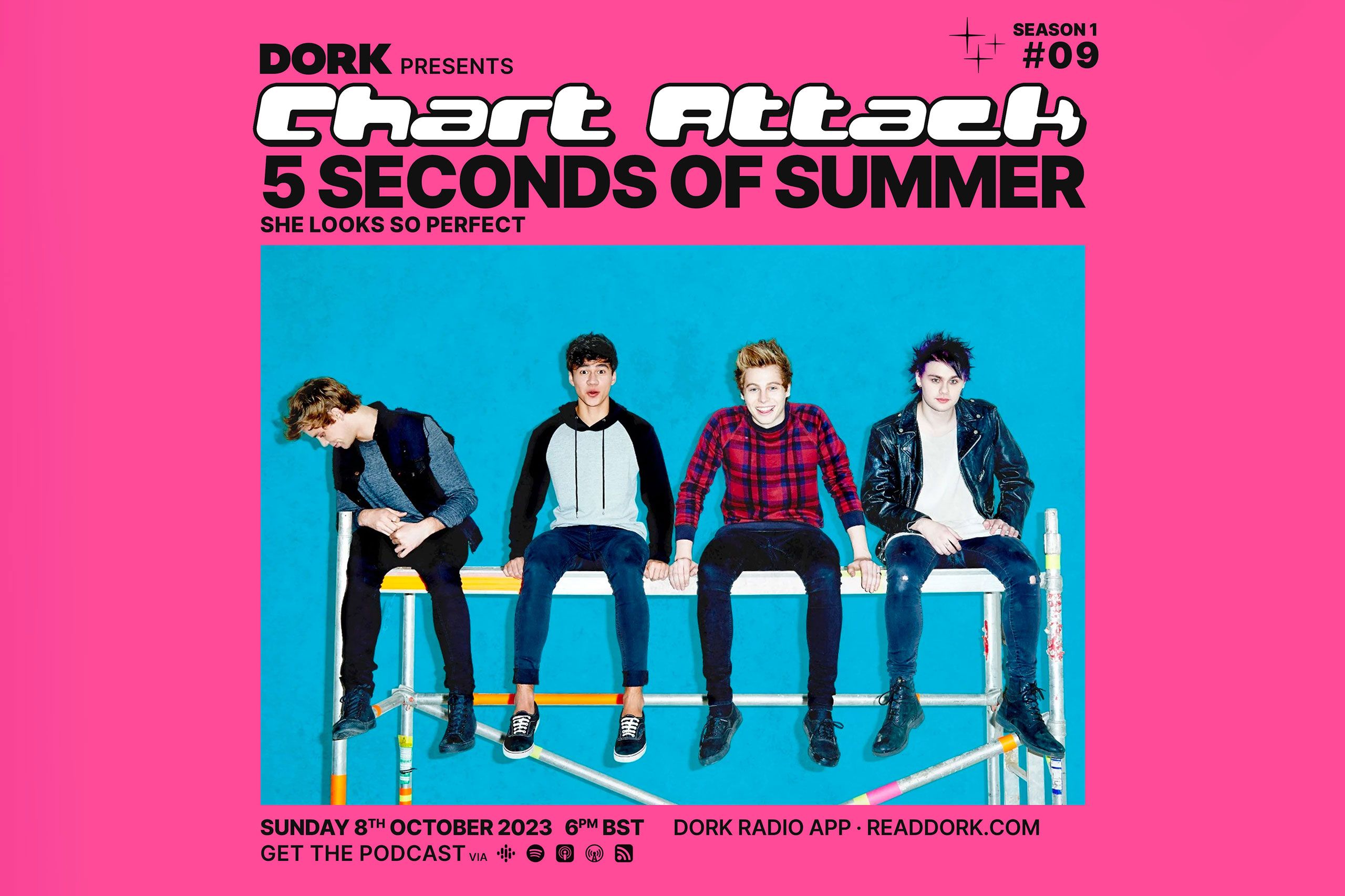 Chart Attack: S01E09: 5 Seconds Of Summer - She Looks So Perfect - Dork