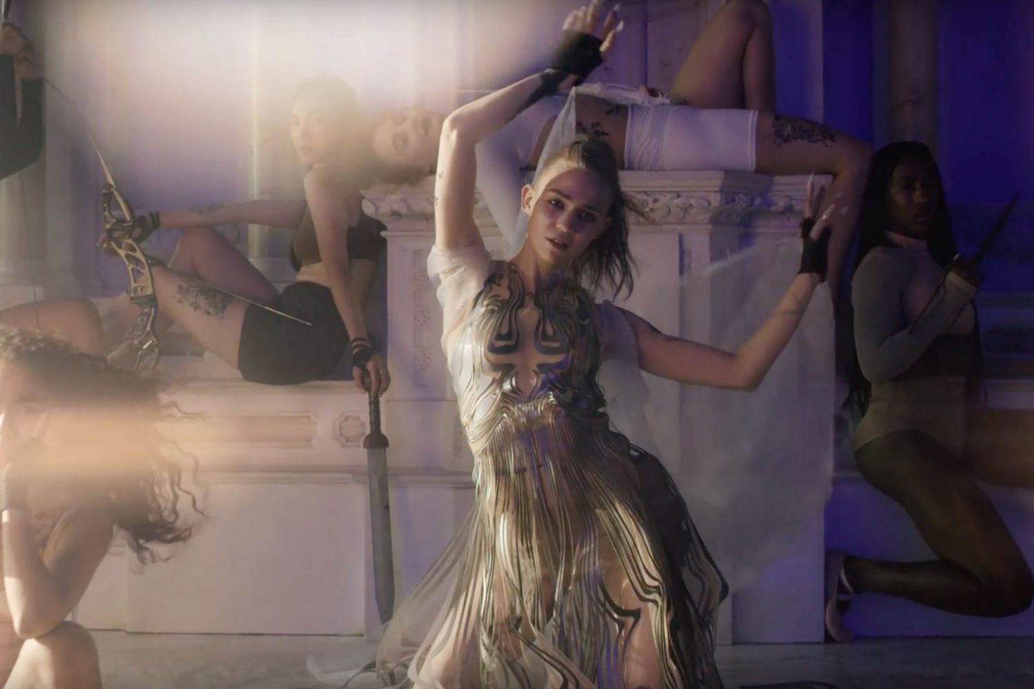 Grimes has released her single 'Violence', plus a striking new video - Dork