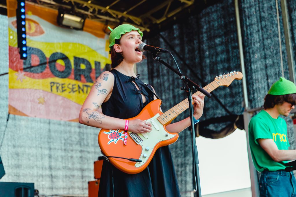 Here's what it looked like when Bug Teeth played Dork's stage at Live ...