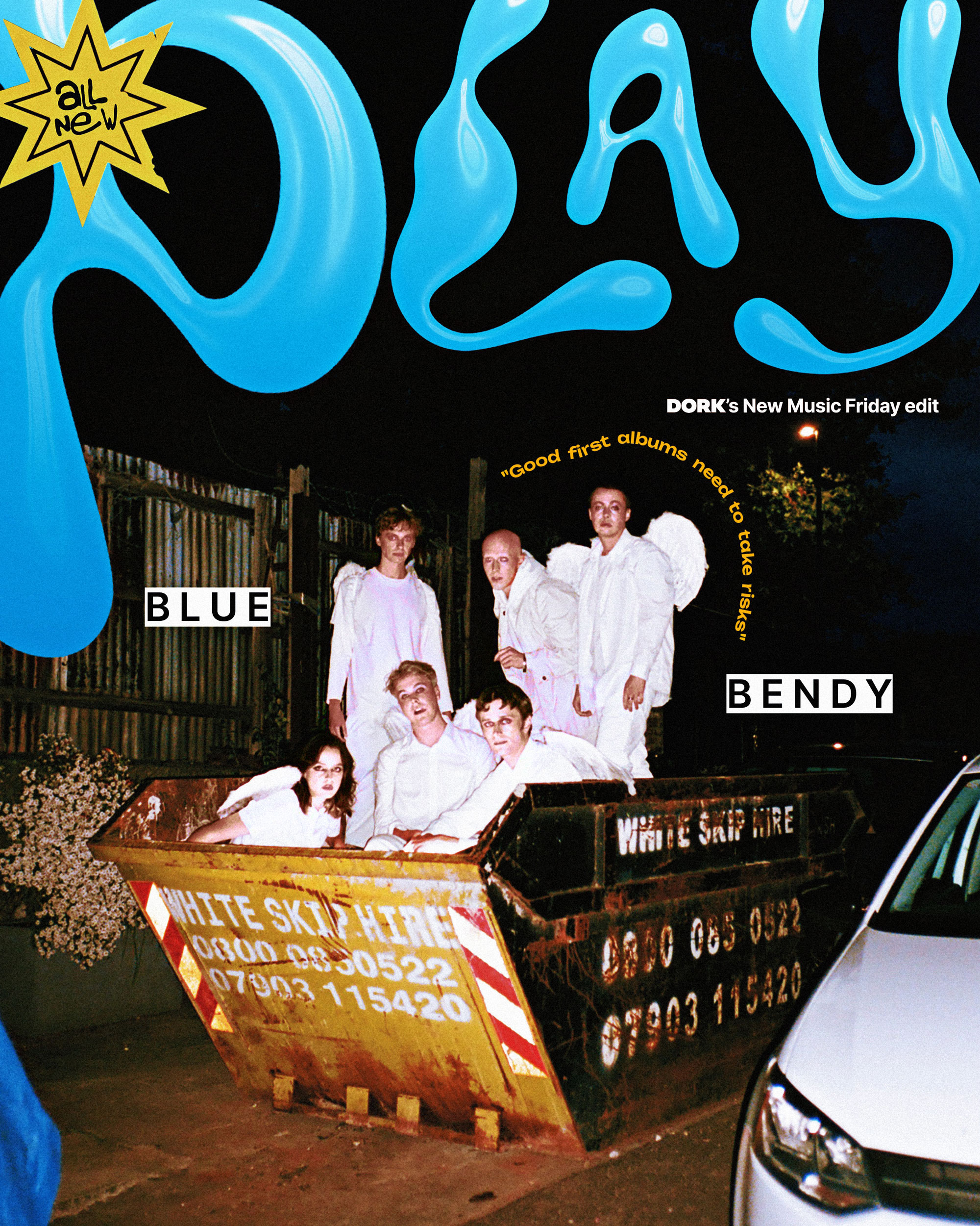 It's sword rentals, suits of armour and wrist cramps with Blue Bendy ...