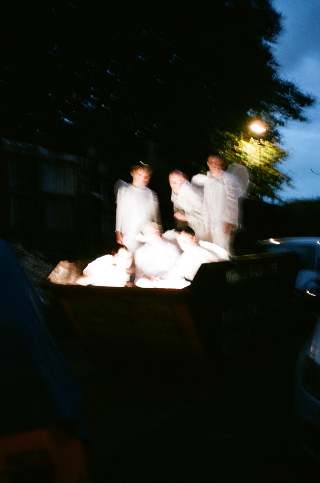 It's sword rentals, suits of armour and wrist cramps with Blue Bendy ...