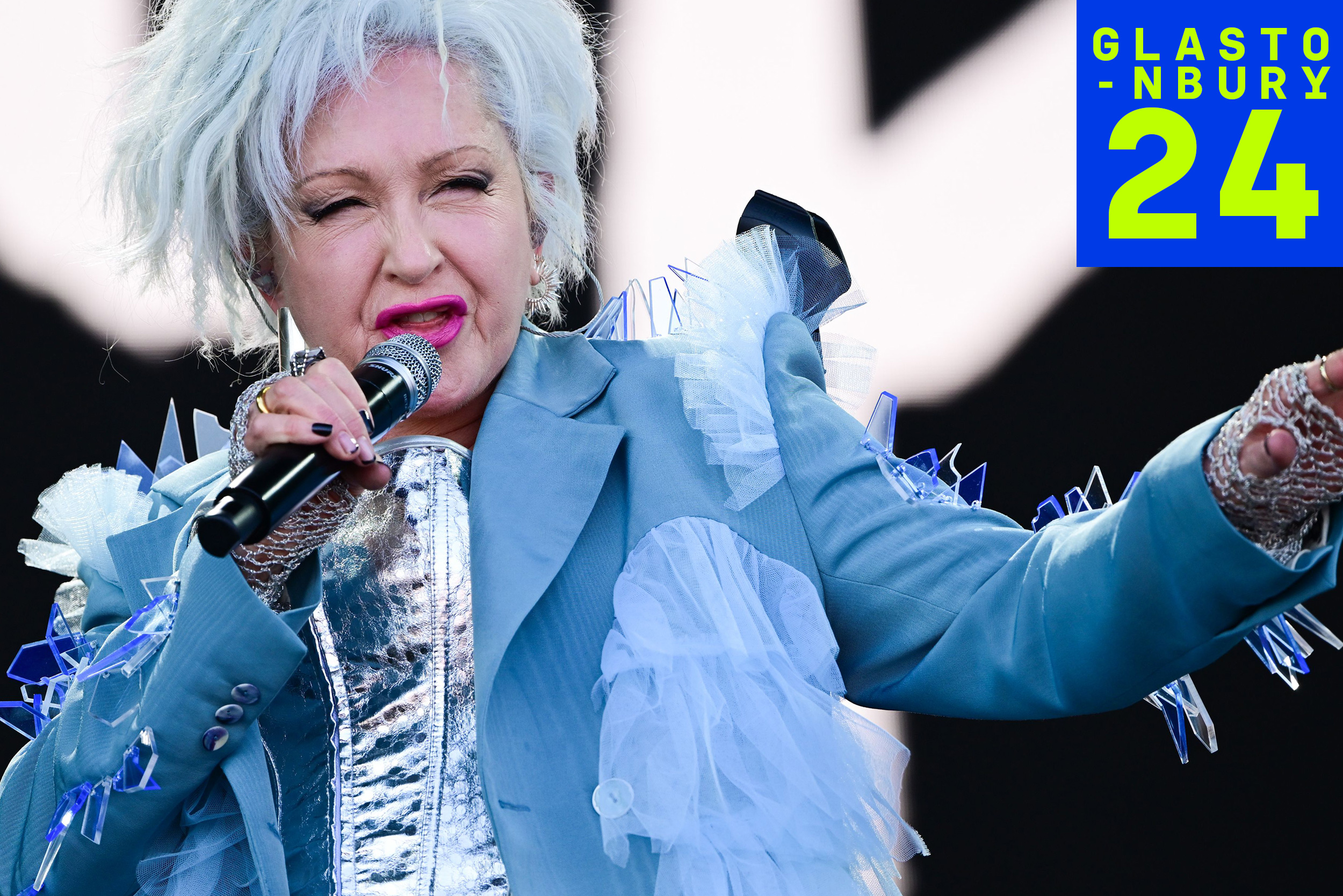 Cyndi Lauper reminds us why she's a true icon at Glastonbury 2024 - Dork