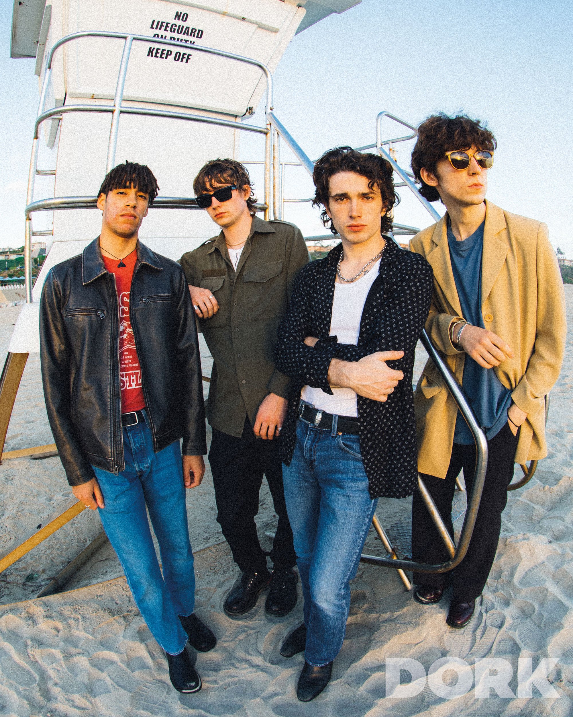 Inhaler are on the cover of Dork's November 2022 issue - Dork